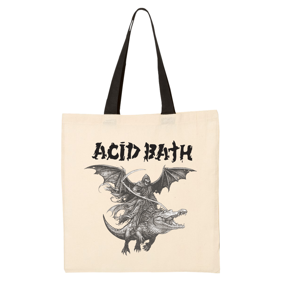 Alligator Reaper Tote Bag - Natural – Acid Bath
